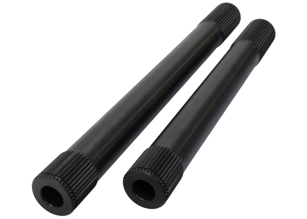 4340 Floater Axles (solid) MW 35 spline Pair (20 to 30" long)