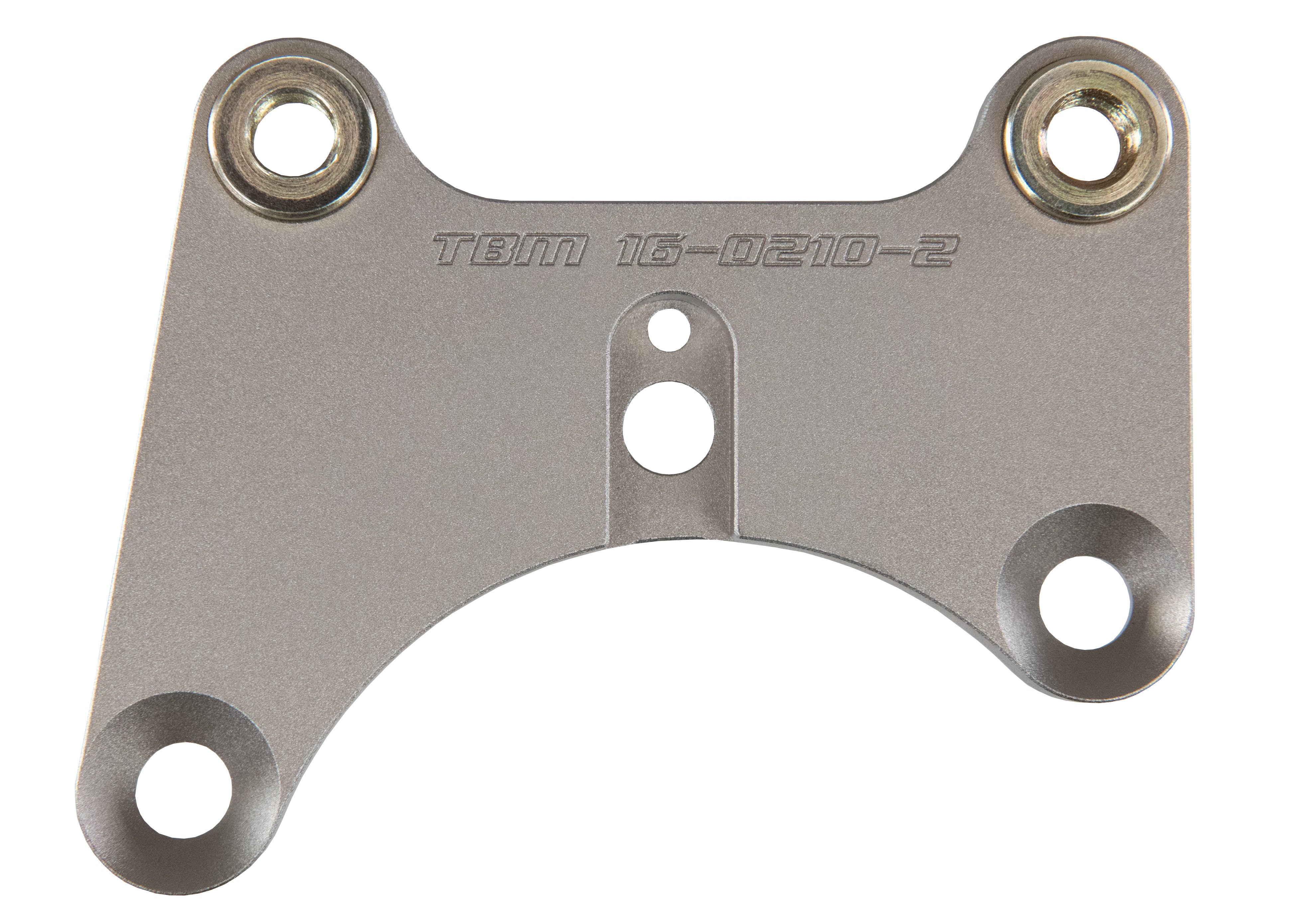 F1 to Strange Strut 10.75" Rotor Right Caliper Bracket w/ Wheel Speed-