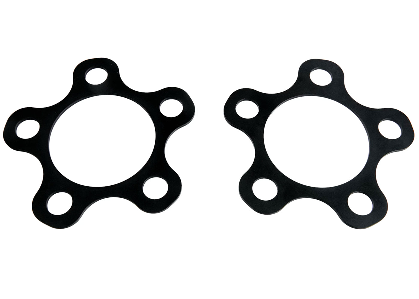 1/8" Thick (.125") Wheel Spacer Pair 5x4.50" Bolt Pattern (5/8" stud)